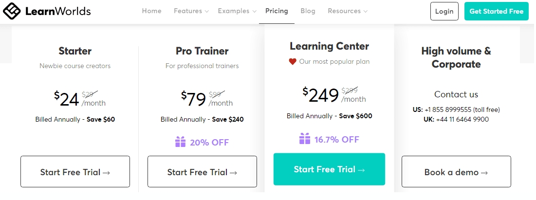 30% OFF LearnWorlds Coupon Code + Free Trial - Mark Quadros